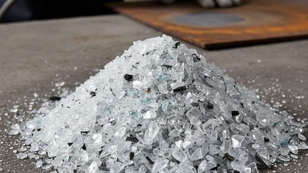 Crushed Glass Sandblasting Media: Eco-Friendly Abrasive