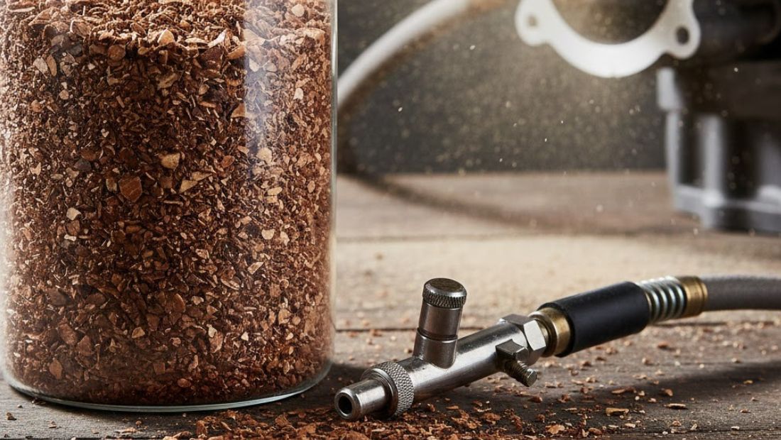 Walnut Shell Sandblasting Media | Applications & Uses